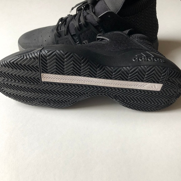 adidas | Shoes | Adidas Pro Vision All Black Sneaker | Poshmark